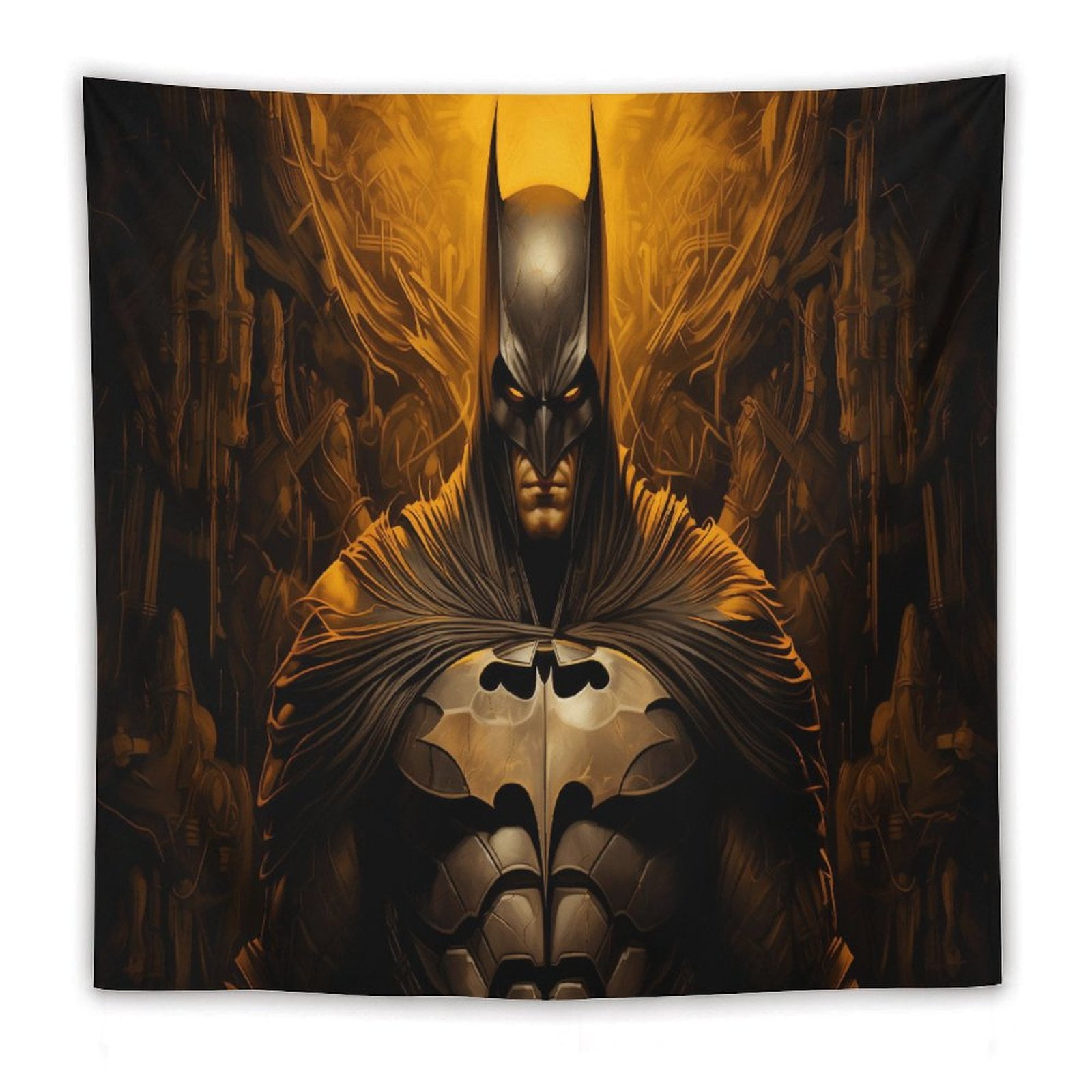 Batman Tapestry Anime Poster Wall Hanging Art Decor For Living Room ...