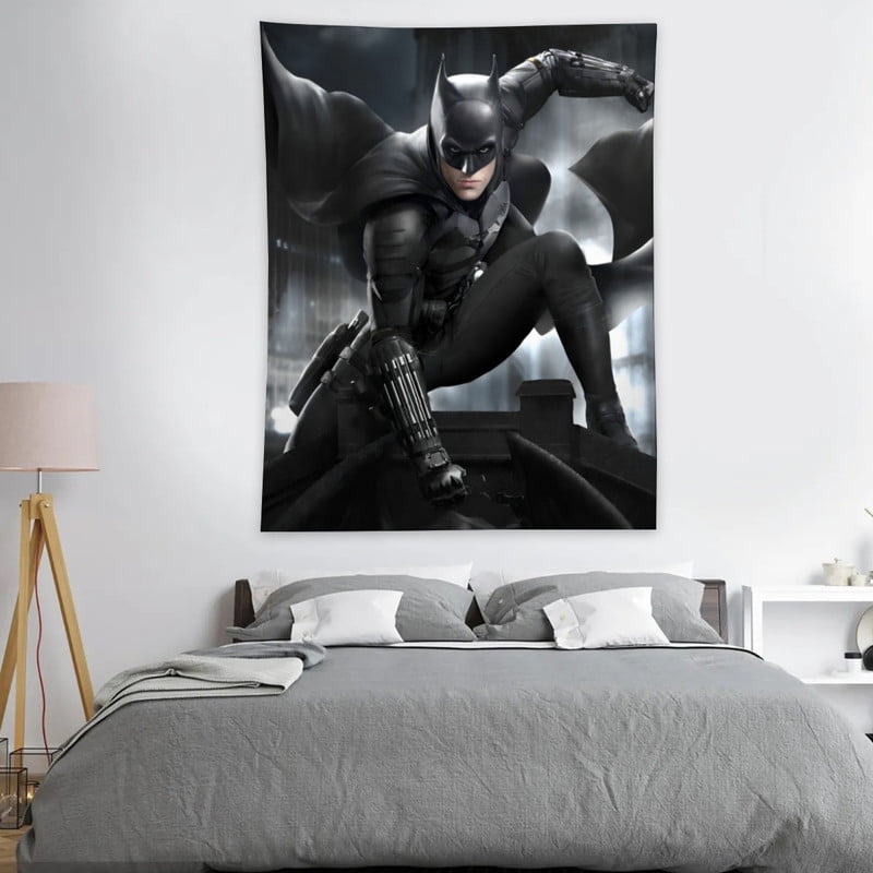 Batman Tapestry Gift Wall Hanging Backdrop for Room Bedroom Girls Or ...