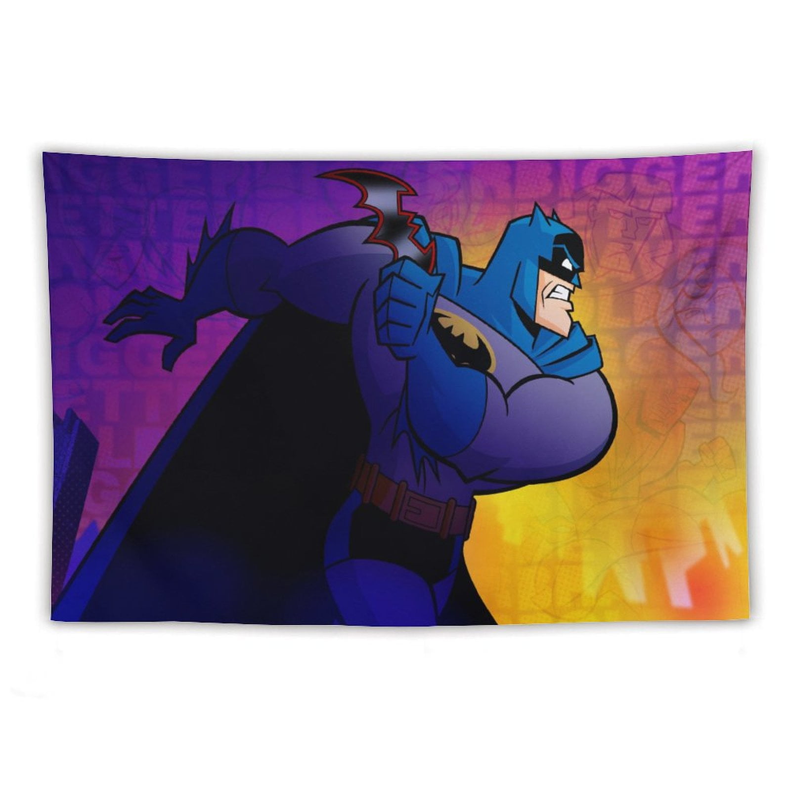 Batman Tapestry Wall Hanging Wall Art Decor Wall Tapestry For Living ...