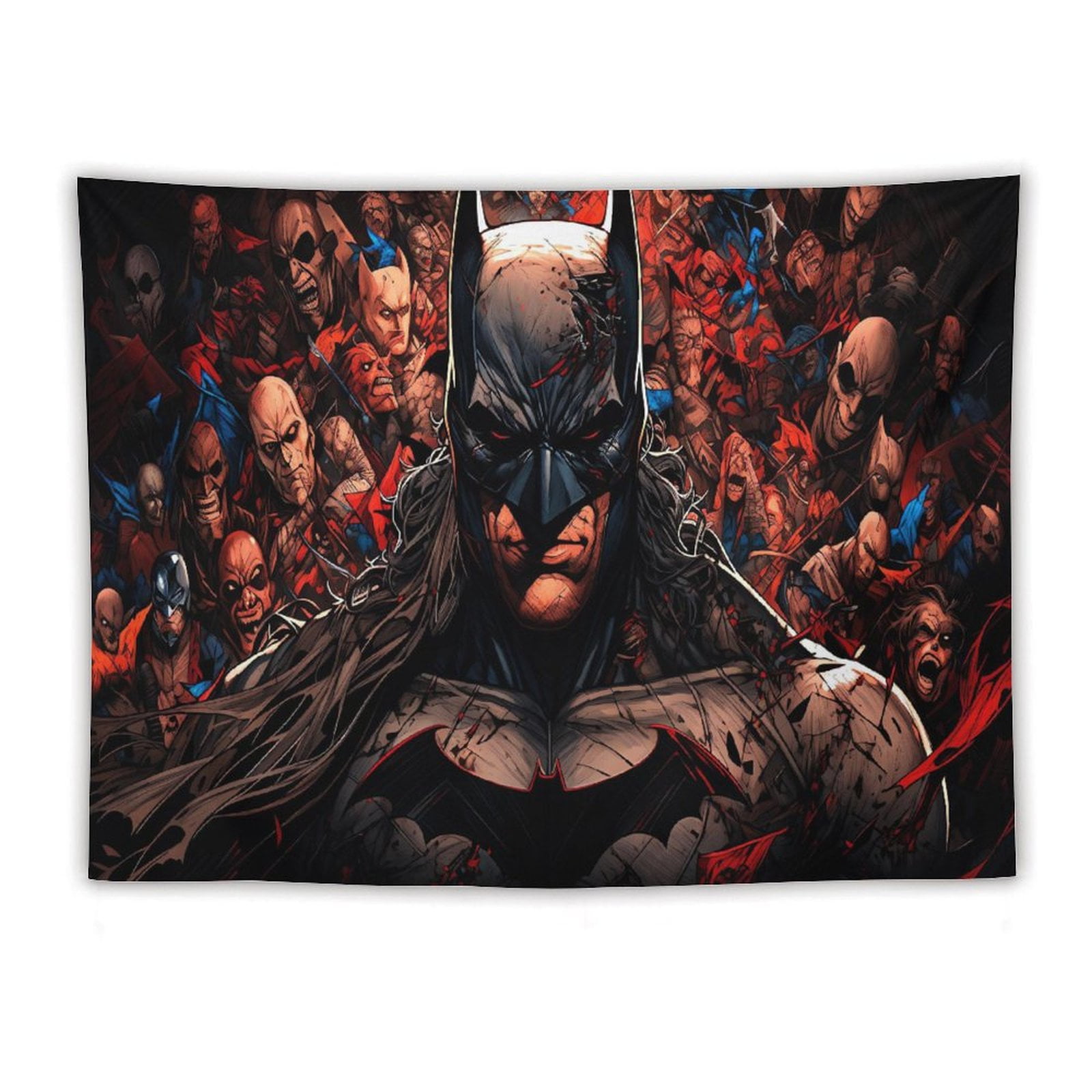 Batman Tapestry Wall Hanging Wall Art Decor Wall Tapestry For Living ...