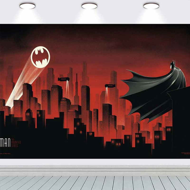 Batman Taspestry Wall Decor Backdrop Banner Party Supplies Poster ...