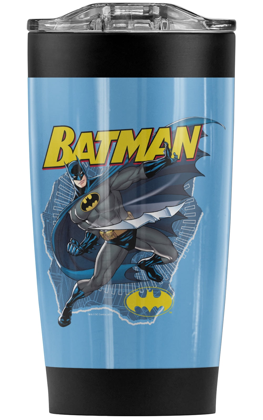 Batman Taste The Metal Stainless Steel Tumbler 20 oz Coffee Travel Mug ...