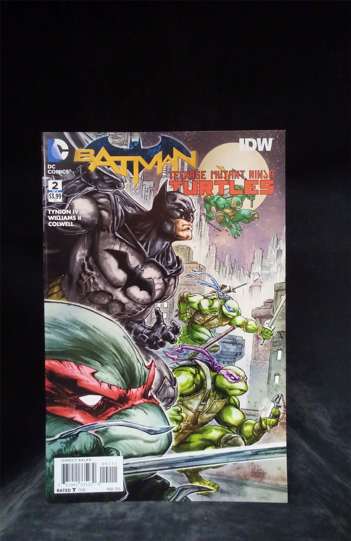 Pre-Owned Batman / Teenage Mutant Ninja Turtles #2 2016 IDW Comic Book ...