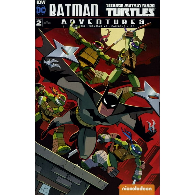 Batman/Teenage Mutant Ninja Turtles Adventures #2C VF ; IDW Comic Book ...
