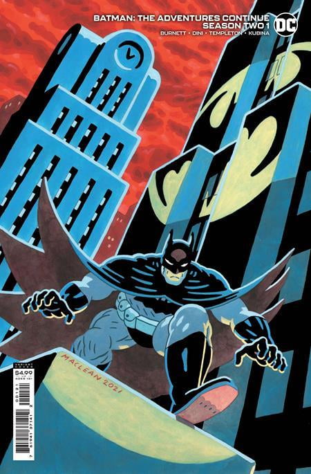 Batman The Adventures Continue Season Ii #1 Cvr B Andrew Maclean Card ...
