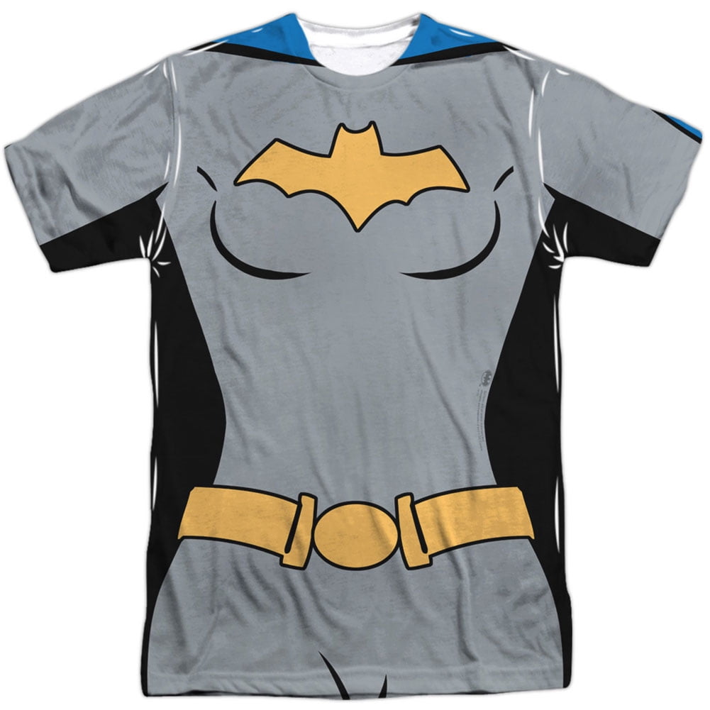 Batman Men's Batgirl Uniform Sublimation T-shirt White - Walmart.com