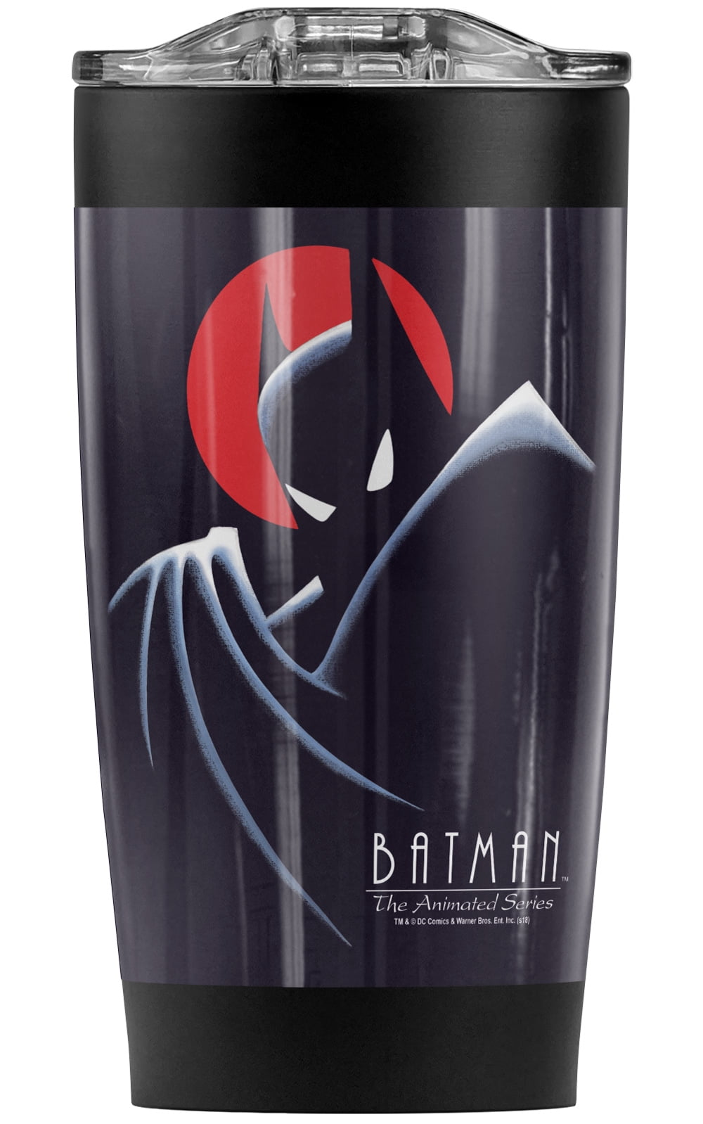 Batman: The Animated Series Behind The Cape Stainless Steel Tumbler 20 ...