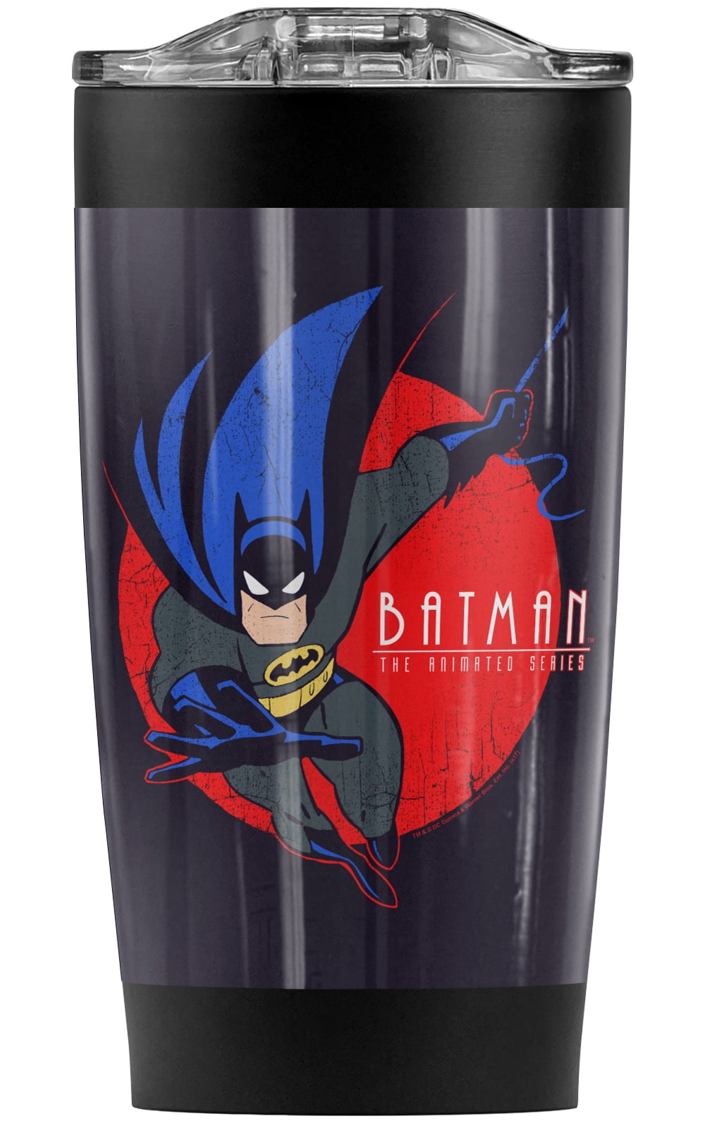 Batman: The Animated Series Swinging In Stainless Steel Tumbler 20 oz ...