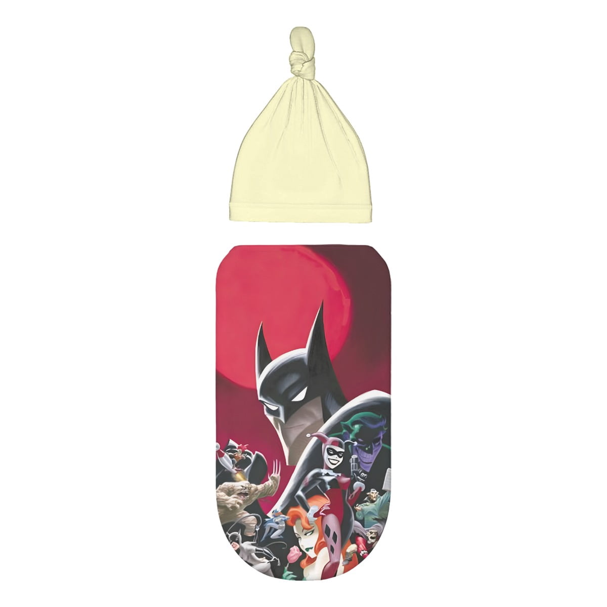 Batman The Animated Series newborn swaddle blanket is made of high ...