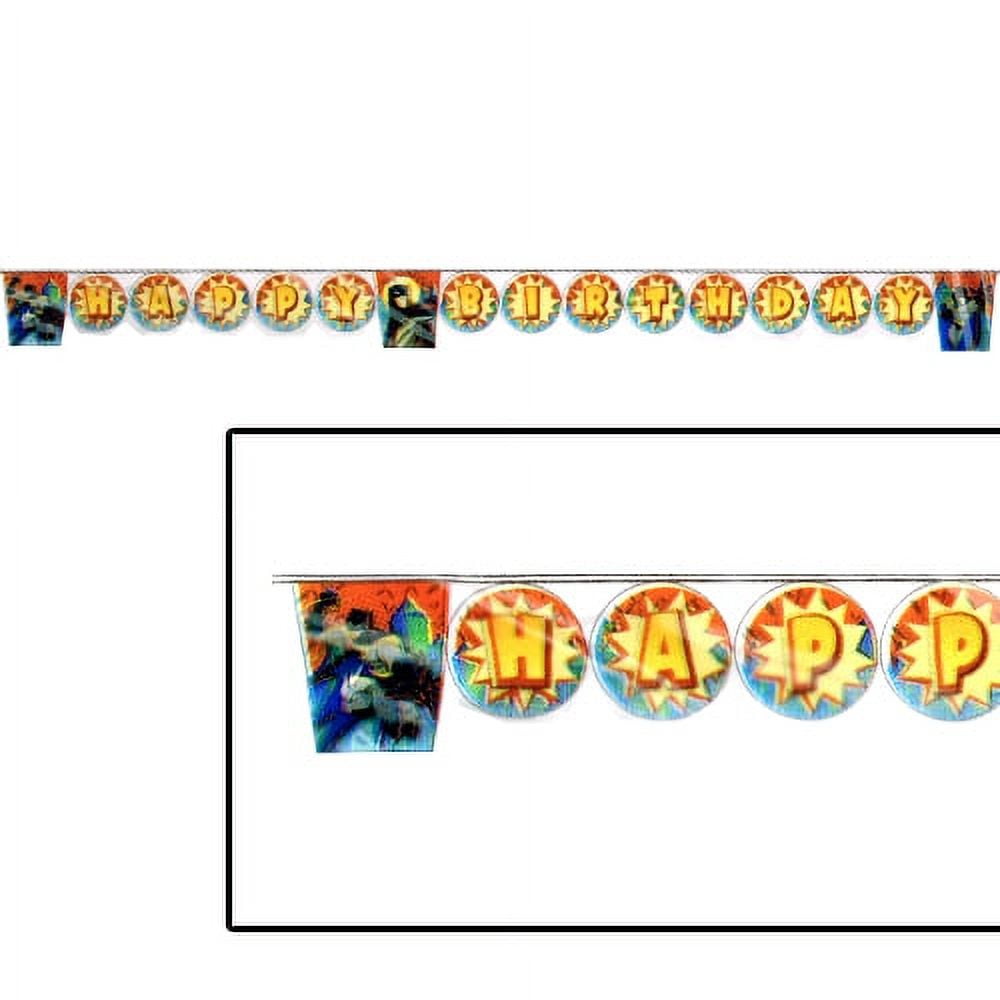 Batman 'The Batman' Happy Birthday Banner (1ct) - Walmart.com