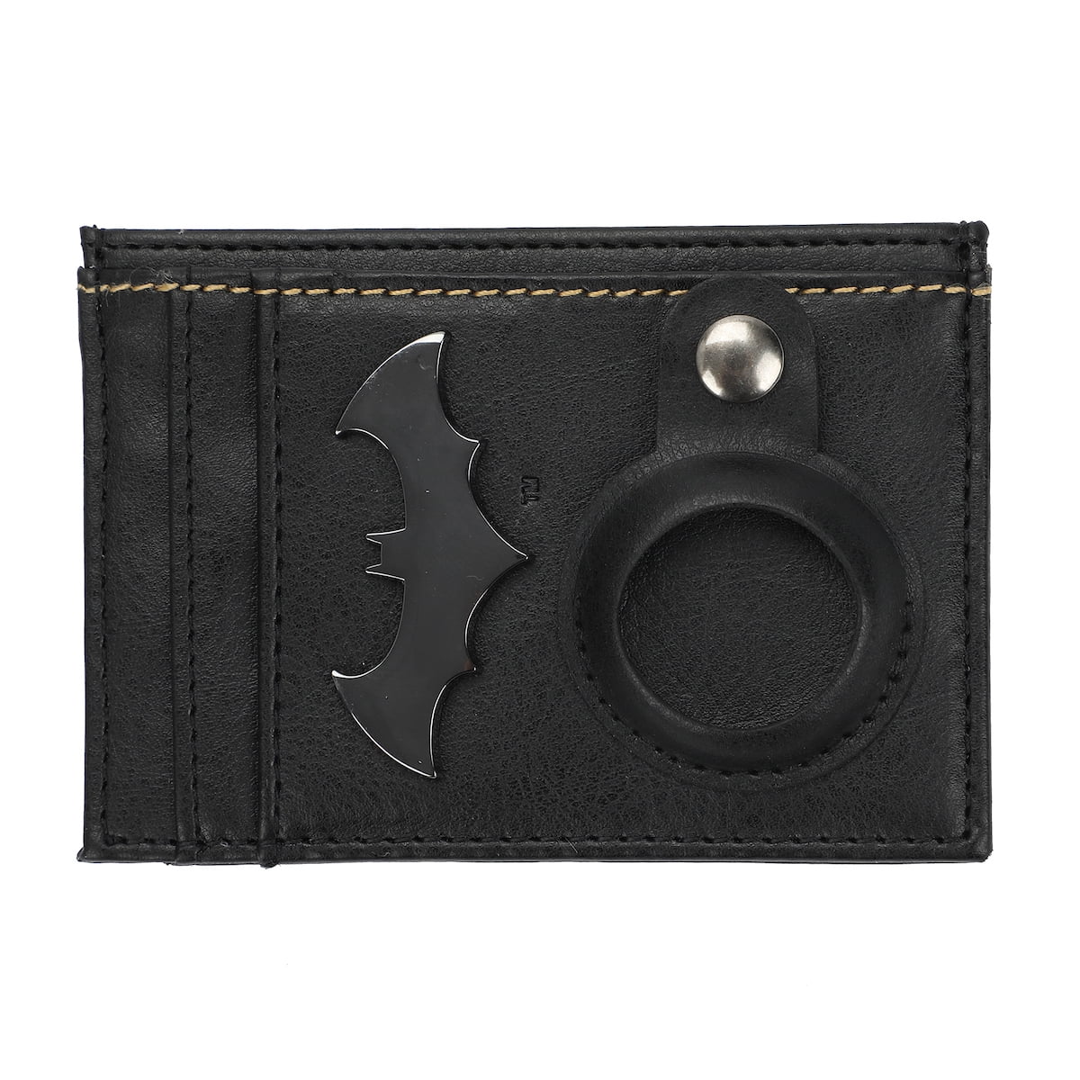 Batman The Dark Knight Men's Black Wallet With Tracker Pouch - Walmart.com