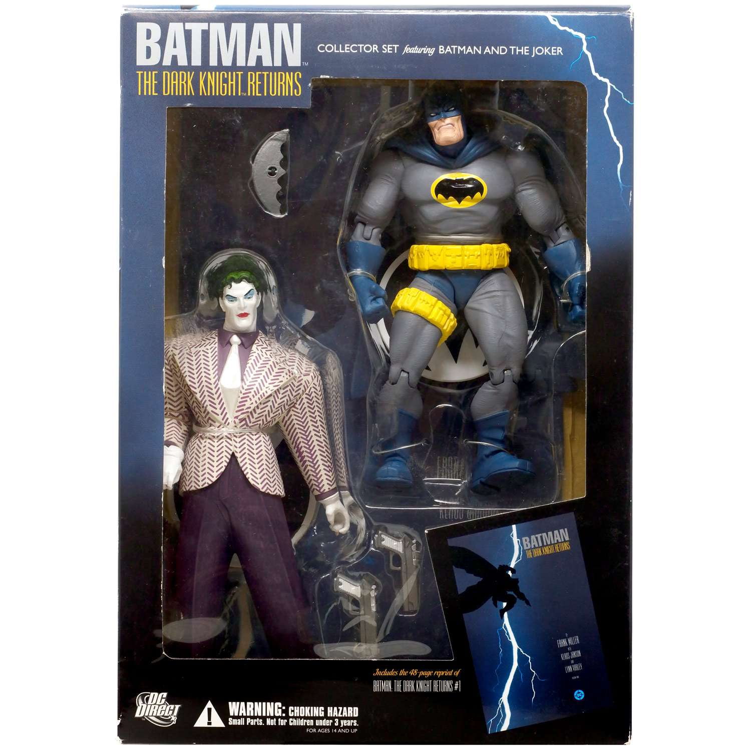 Batman The Dark Knight Returns Action Figure Set (Batman & The Joker ...