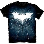 Batman Logo DC Comics Distressed Logo Men's T-Shirt - Walmart.com