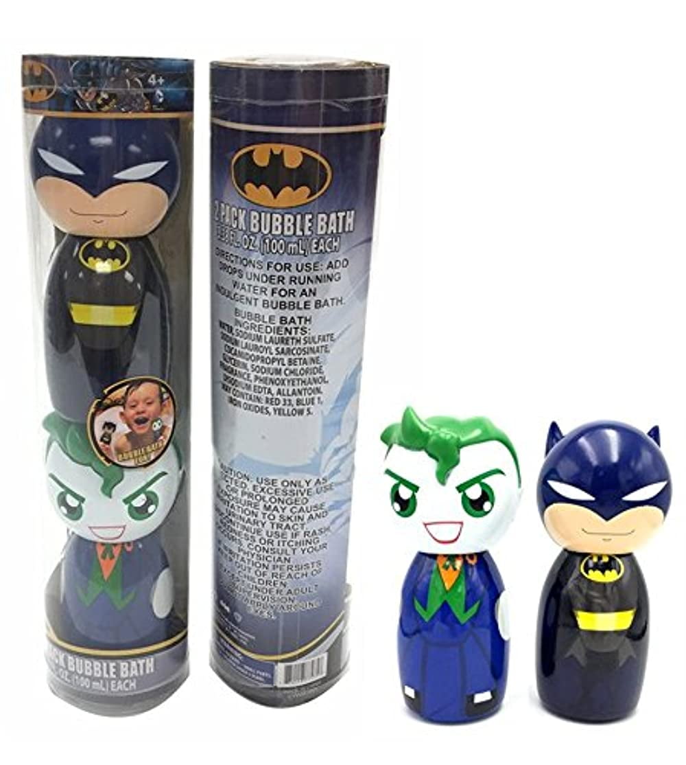DC Comics Batman & The Joker Dual Pack Superhero Kids Character Bubble ...
