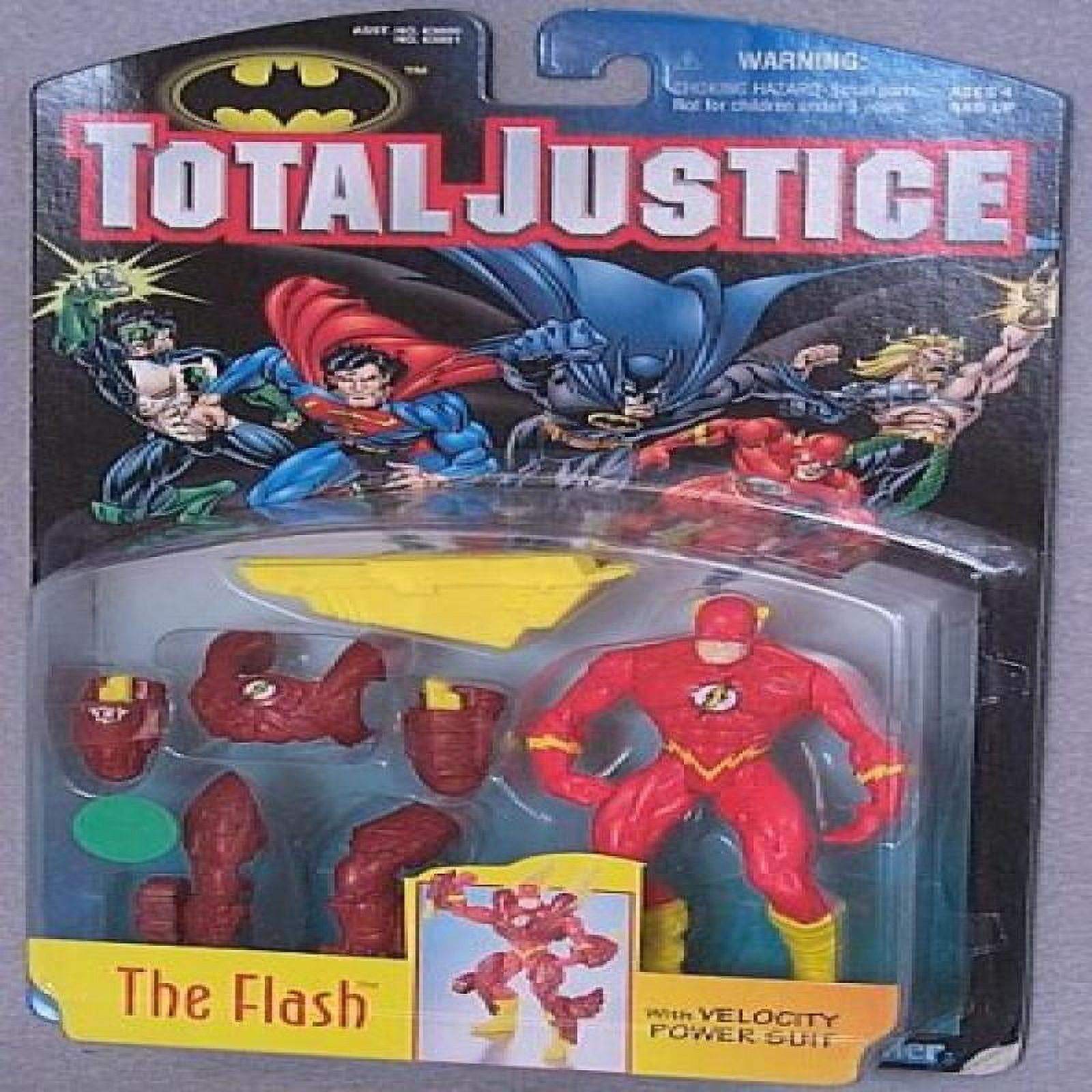 Batman Total Justice The Flash Velocity Power Suit Action Figure Kenner ...