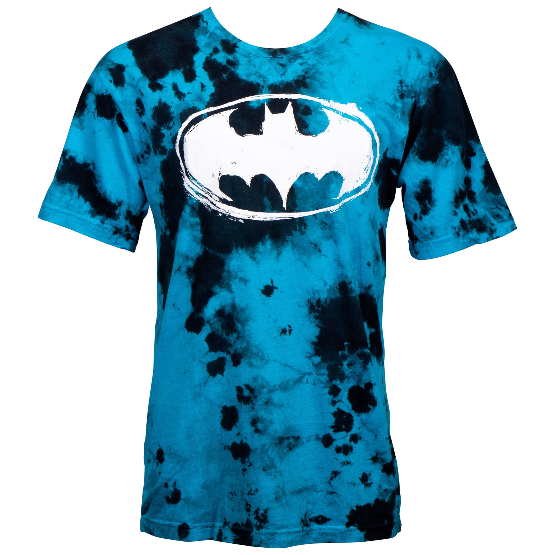 Batman Turquoise Cloud Blotch Dye T-Shirt-XLarge - Walmart.com