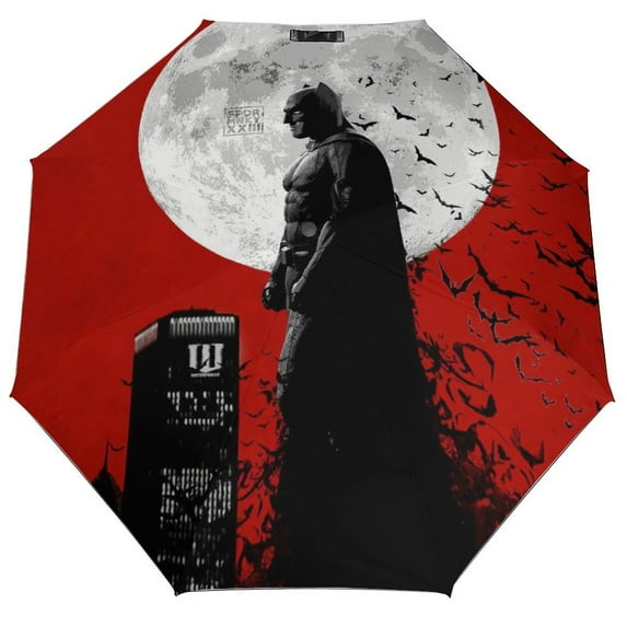 Batman Umbrella,Travel Umbrella Mini Umbrellas for Rain Sun&Rain ...
