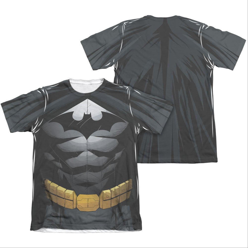 Batman - Uniform (Front/Back Print) - Short Sleeve Shirt - Small ...
