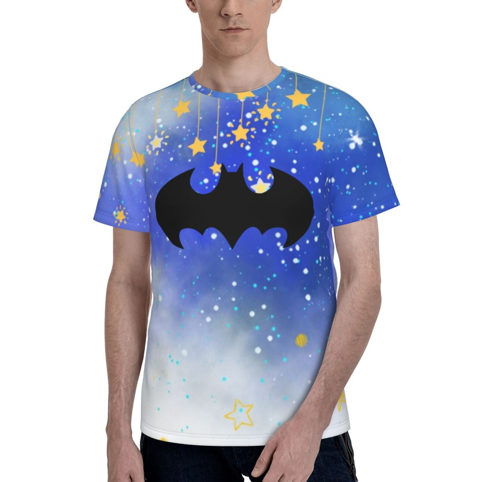 Batman Unisex 3d Pattern Printed Short Sleeve T-Shirts Casual Graphics ...
