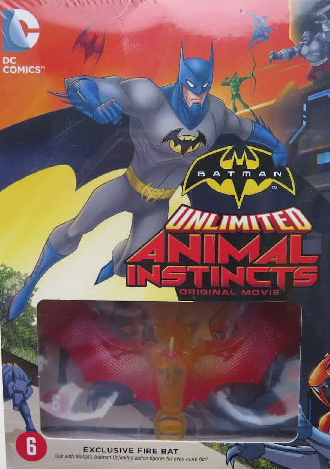 Batman Unlimited: Animal Instincts with Fire Bat figurine [ NON-USA ...