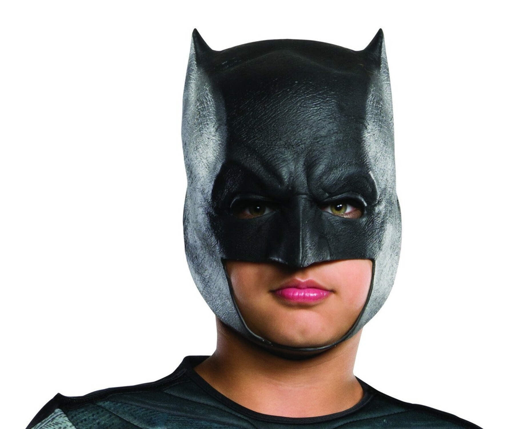 Batman V Superman Child Kids Boys Bruce Wayne 3/4 Rubber Mask Child ...