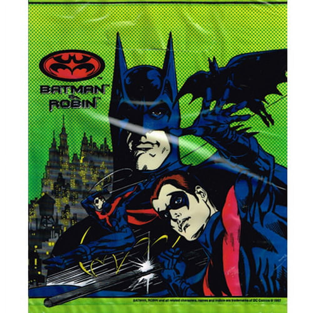 Batman Vintage 1997 'Batman & Robin' Favor Bags (8ct) - Walmart.com