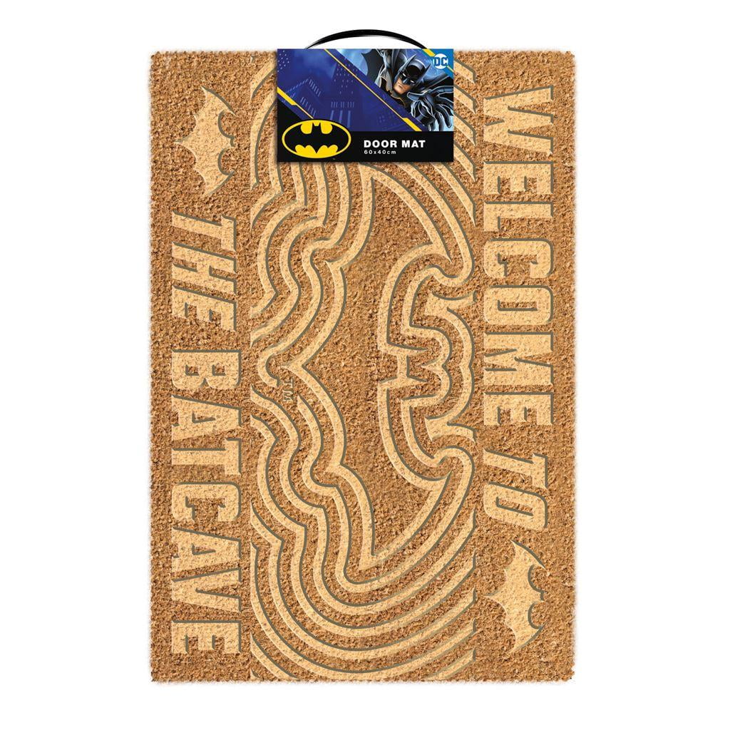 Batman Welcome To The Batcave Embossed Door Mat - Walmart.com