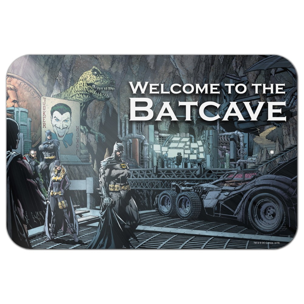 Batman Welcome to the Batcave Home Business Office Sign - Walmart.com