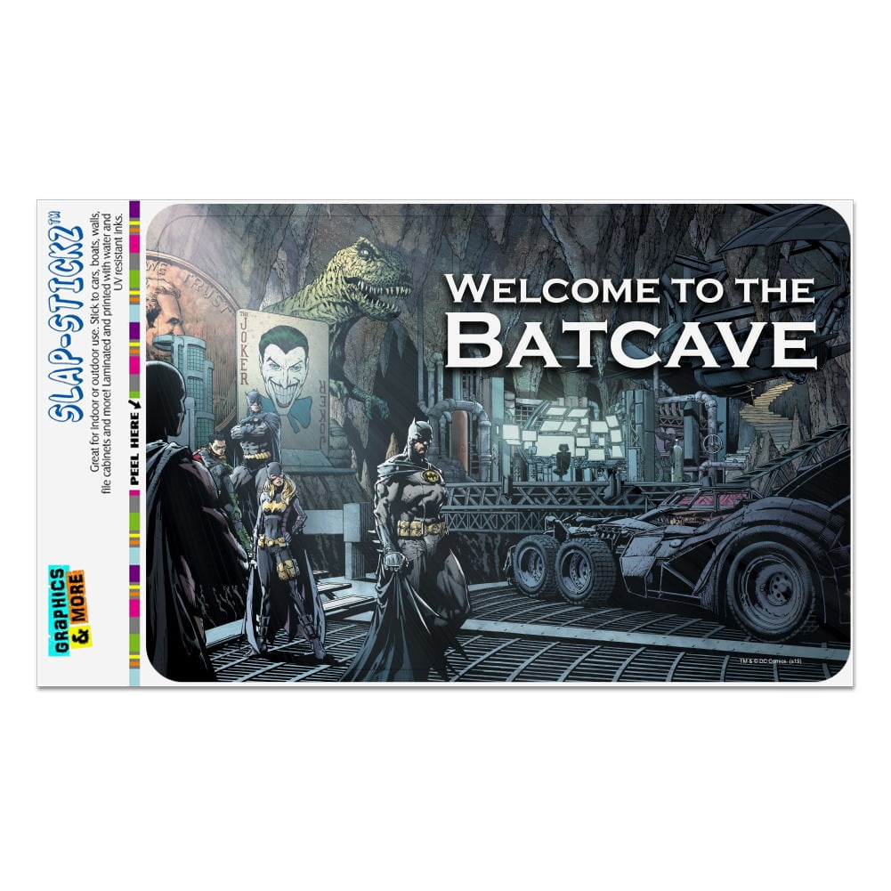 Batman Welcome to the Batcave Home Business Office Sign - Walmart.com