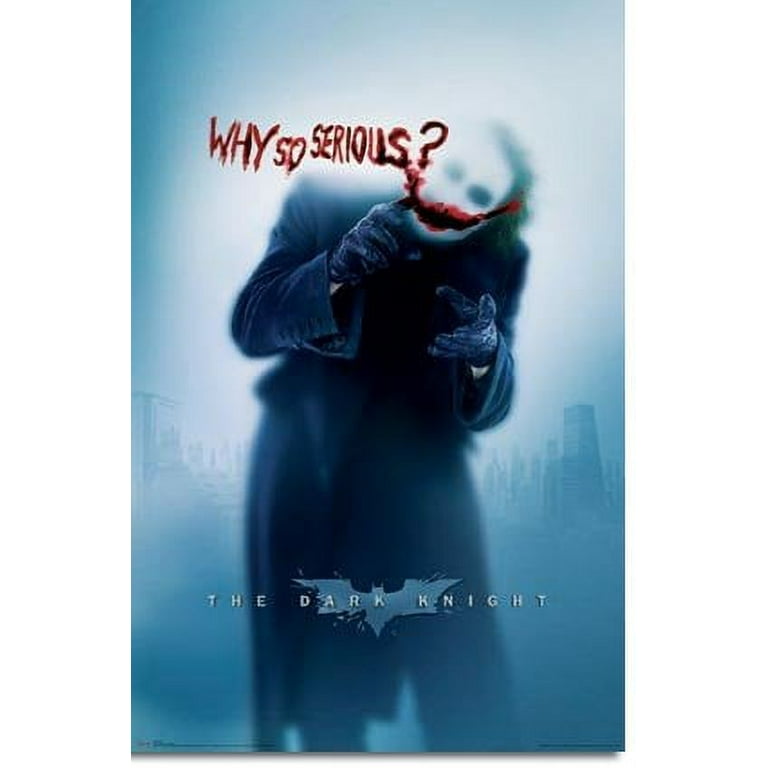 Joker Heath Ledger Why So Serious MIGHTYPRINT DC Comics – The Dark