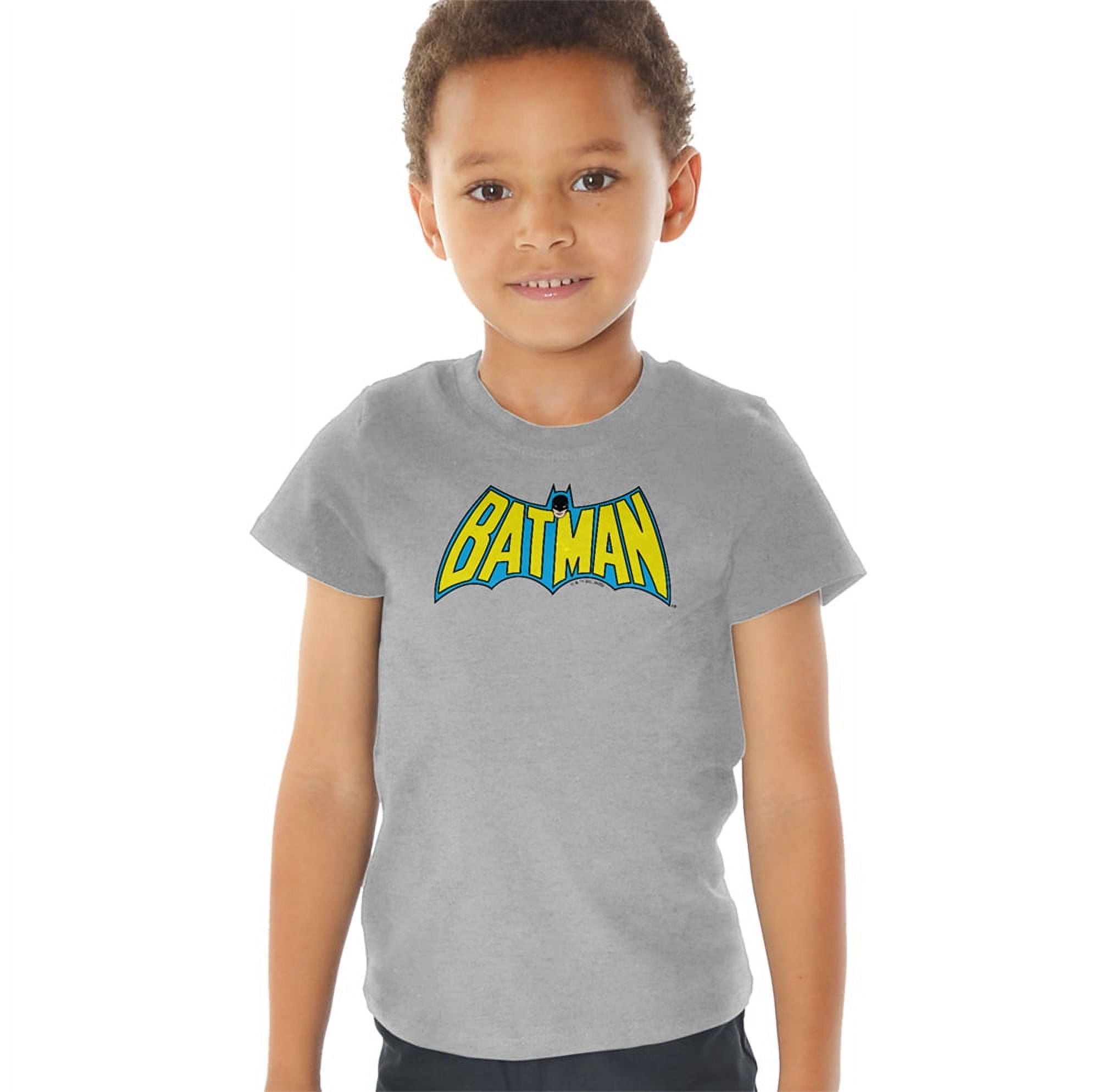 Batman Wintage Batman Logo Kids T Shirt (2) for Youth Toddler Boys and ...