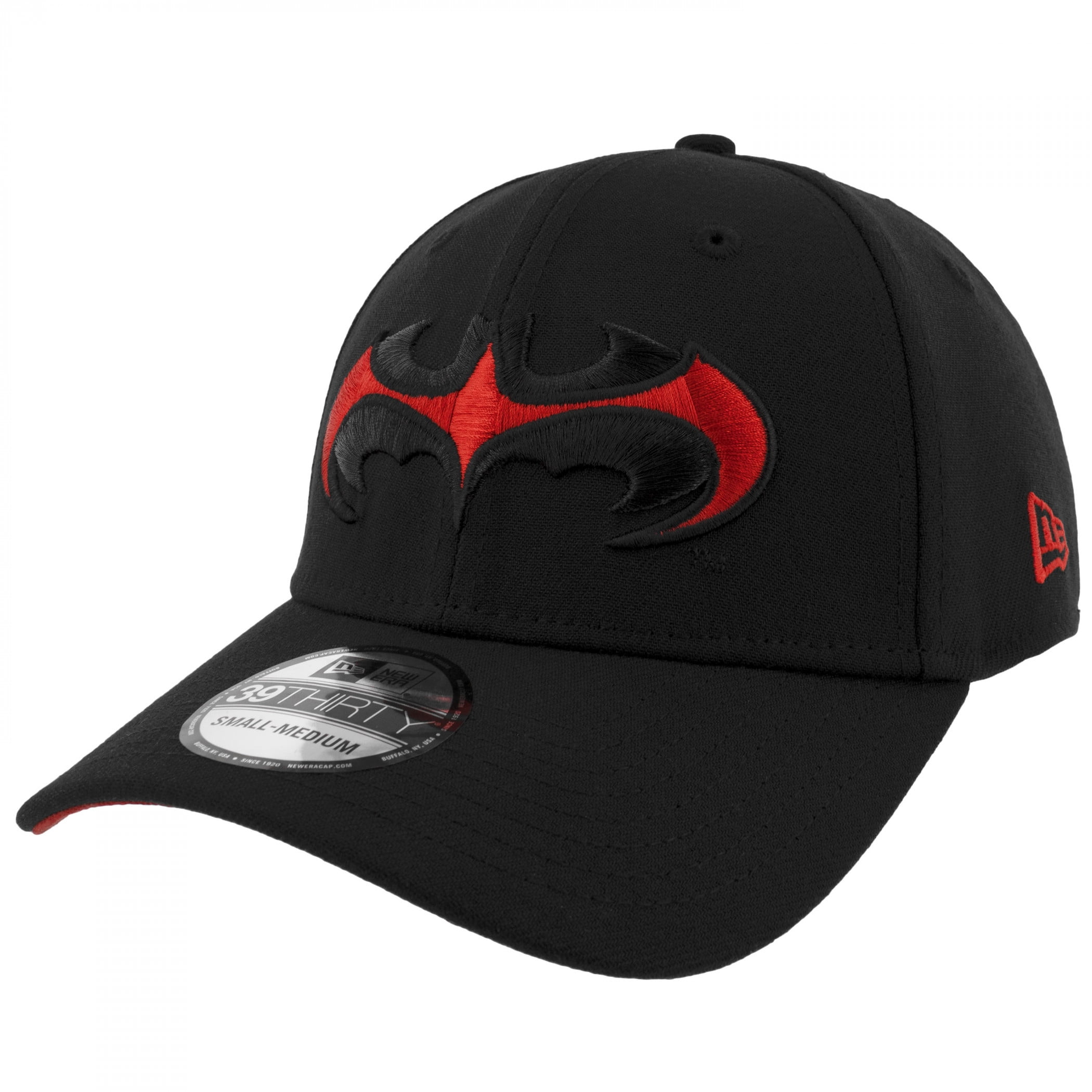 Batman and Robin Logo New Era 39Thirty Fitted Hat-Large/XLarge ...
