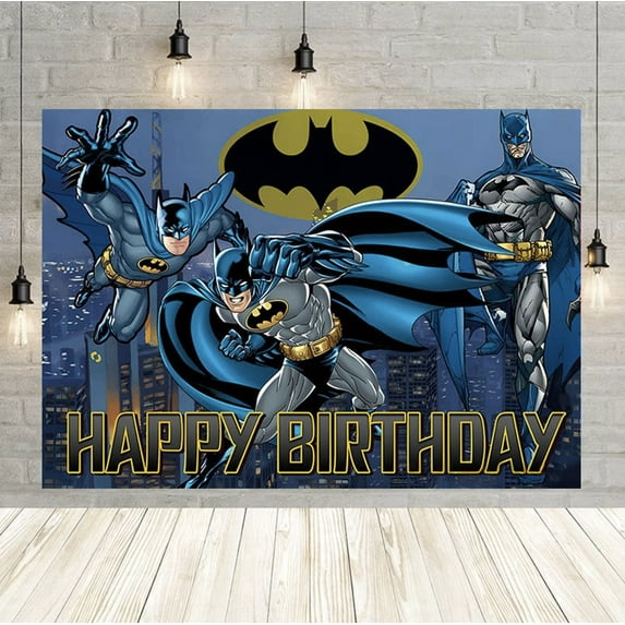 Batman backdrop, 60x40 inch Batman party backdrop, is the perfect ...