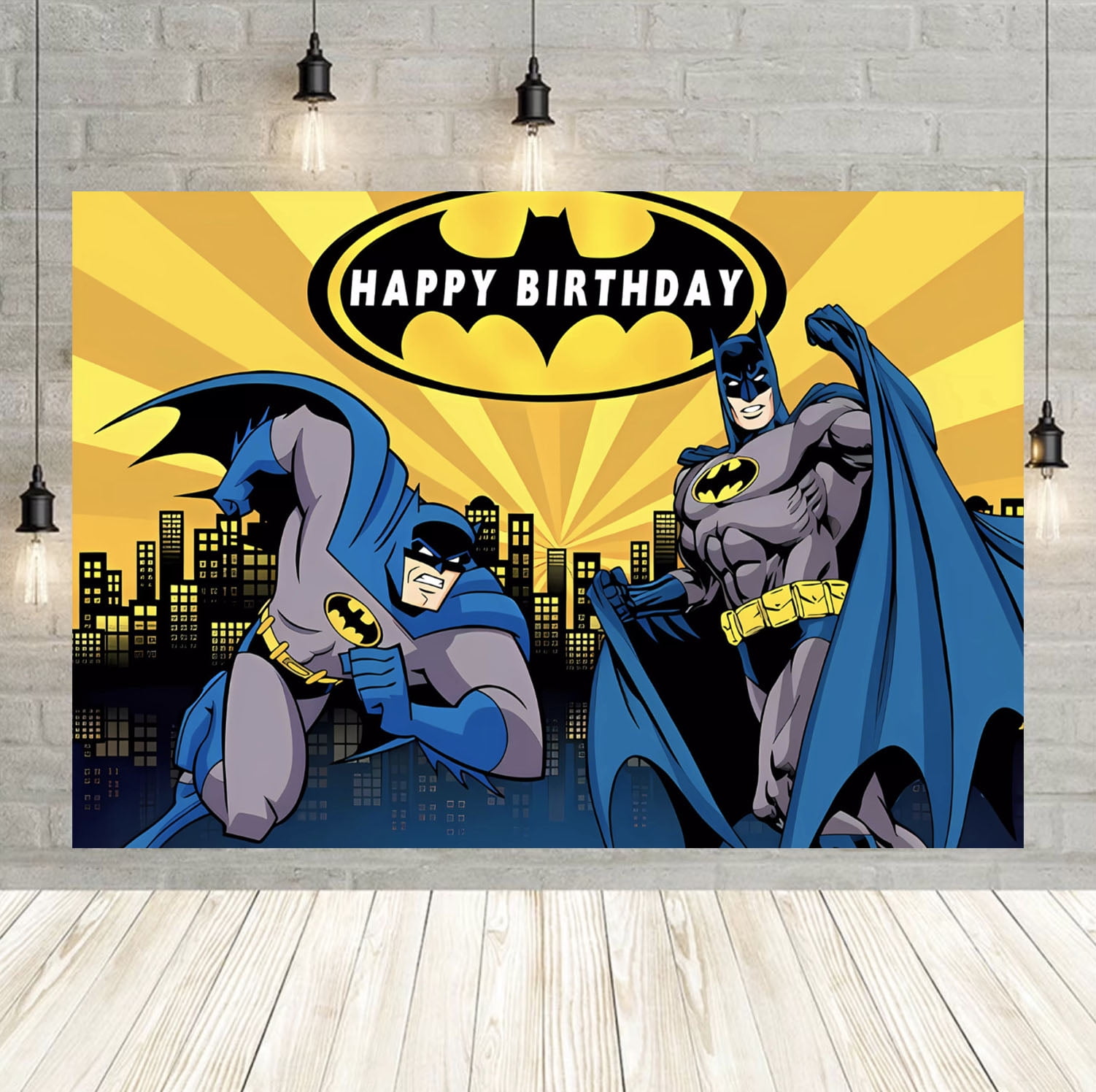 Batman background decoration, 60×40 inch Batman backdrop cloth ...