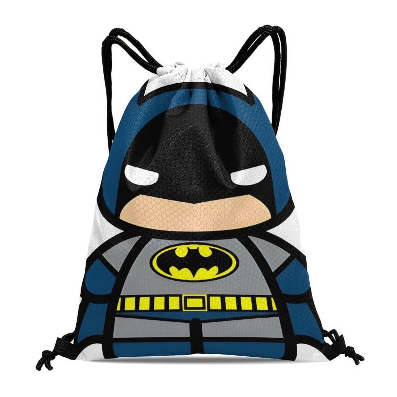 Batman pattern with drawstring pocket design measuring 15.7 * 17.7 ...