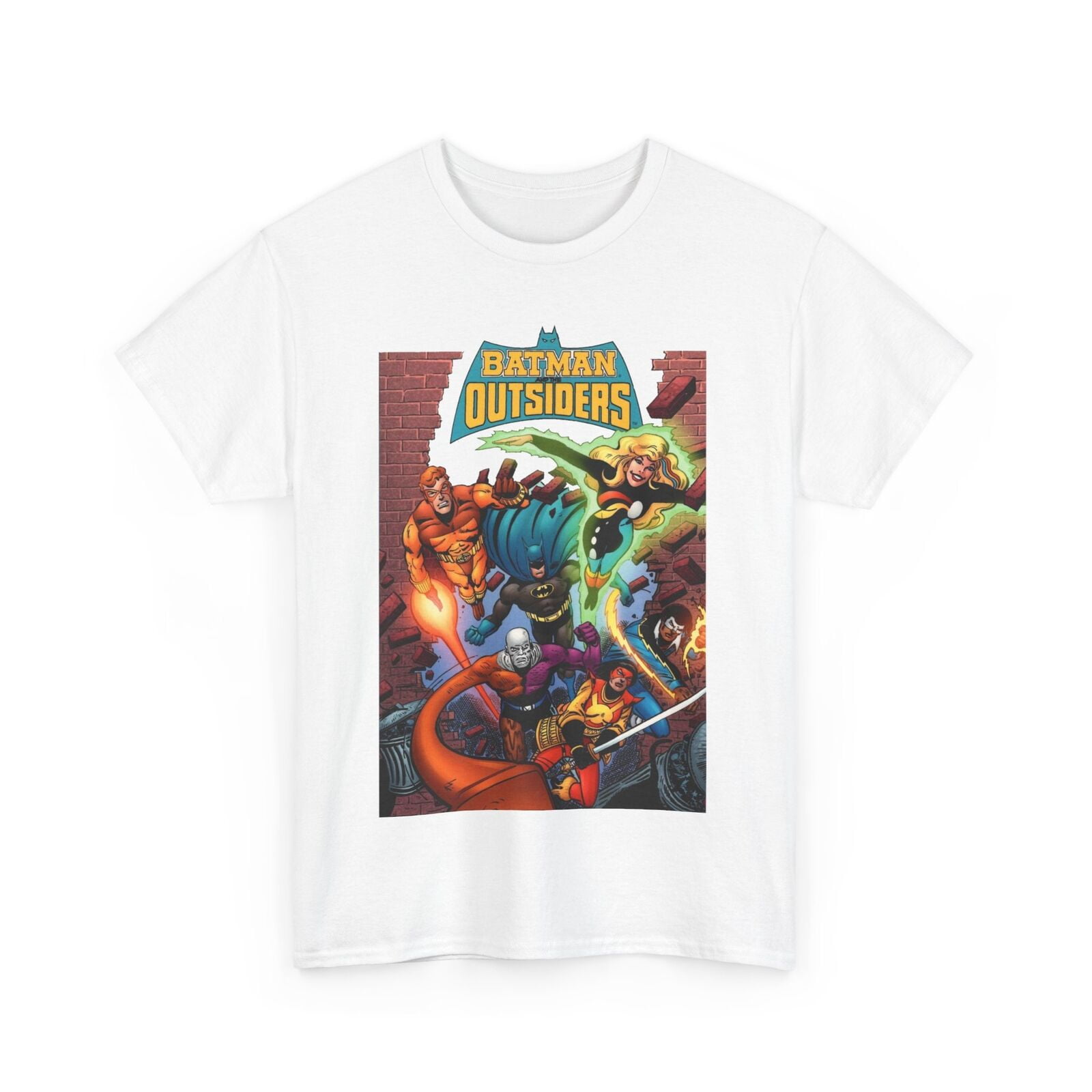 Batman & the Outsiders T-Shirt - DC Comics - Jim Aparo Art - Metamorpho ...