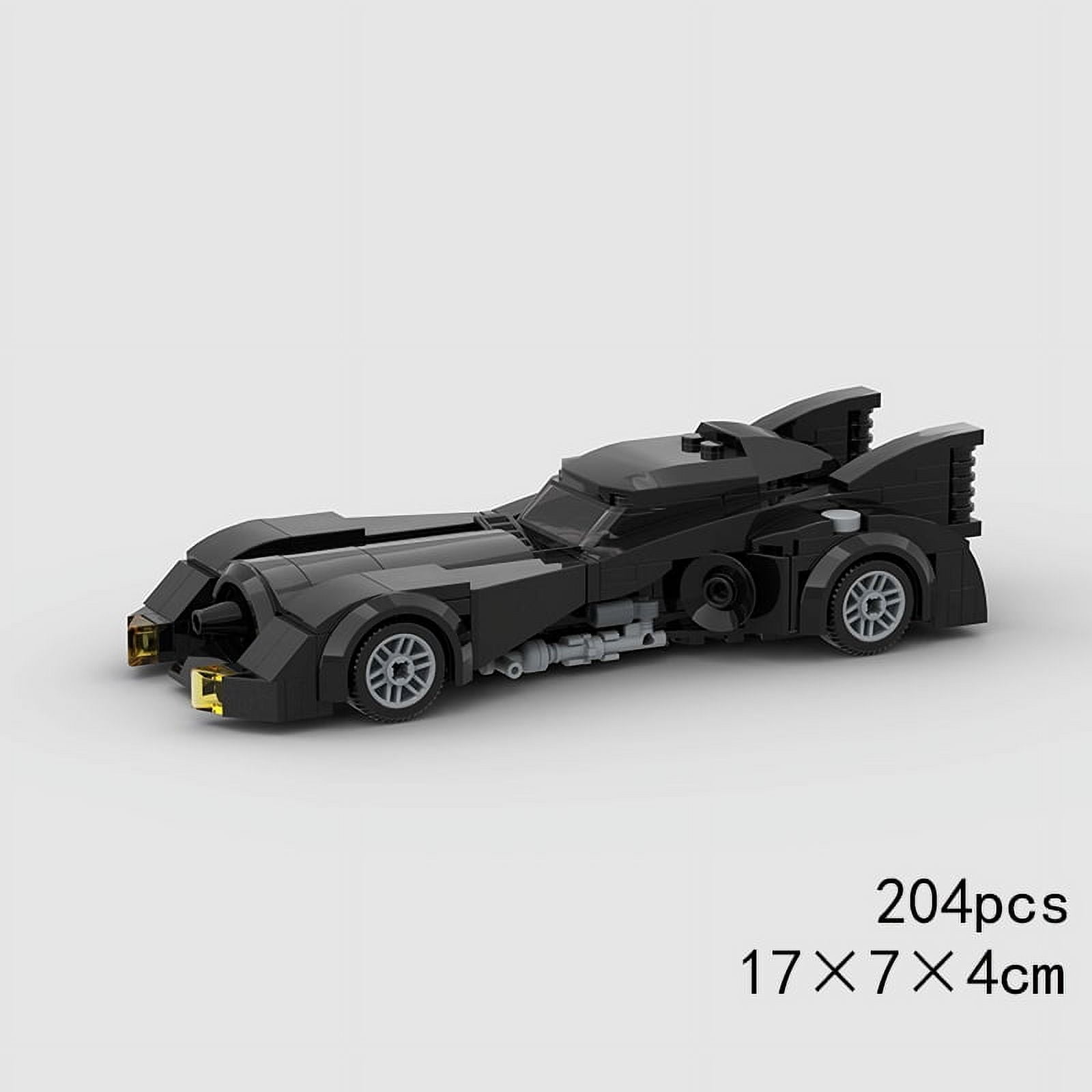 MOC Car Batmobile V2 Racing Technical Vehicle Model Building Block ...