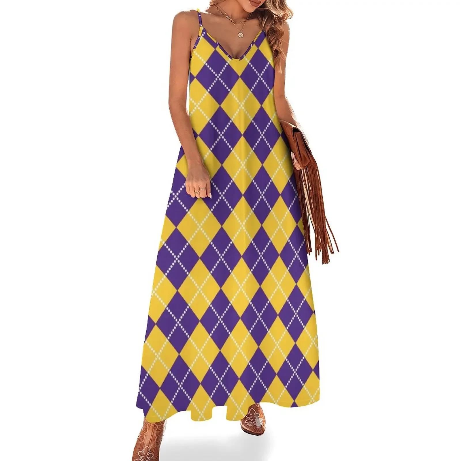 Baton Rouge Argyle Sleeveless Dress dresses for womens dress party ...