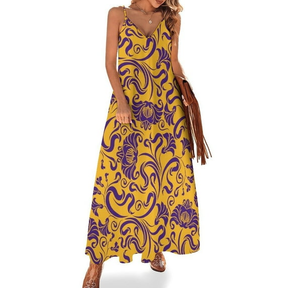 Baton Rouge - Floral Sleeveless Dress women's summer clothing 2024 ...