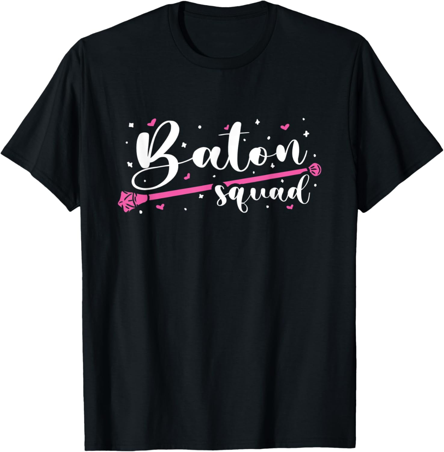 Baton Squad Majorette Baton Spinning Twirler T-Shirt - Walmart.com