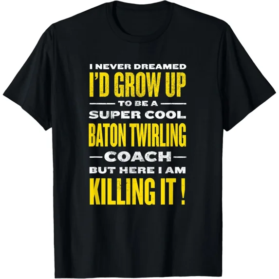 Baton Twirling Twirler Majorette Marching Graphic Tee Shirt Apparel,for ...