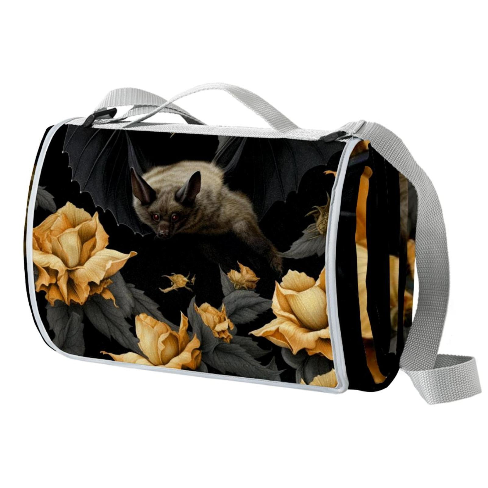 Bats Canvas Picnic Blanket Waterproof and Foldable - Extra Large ...