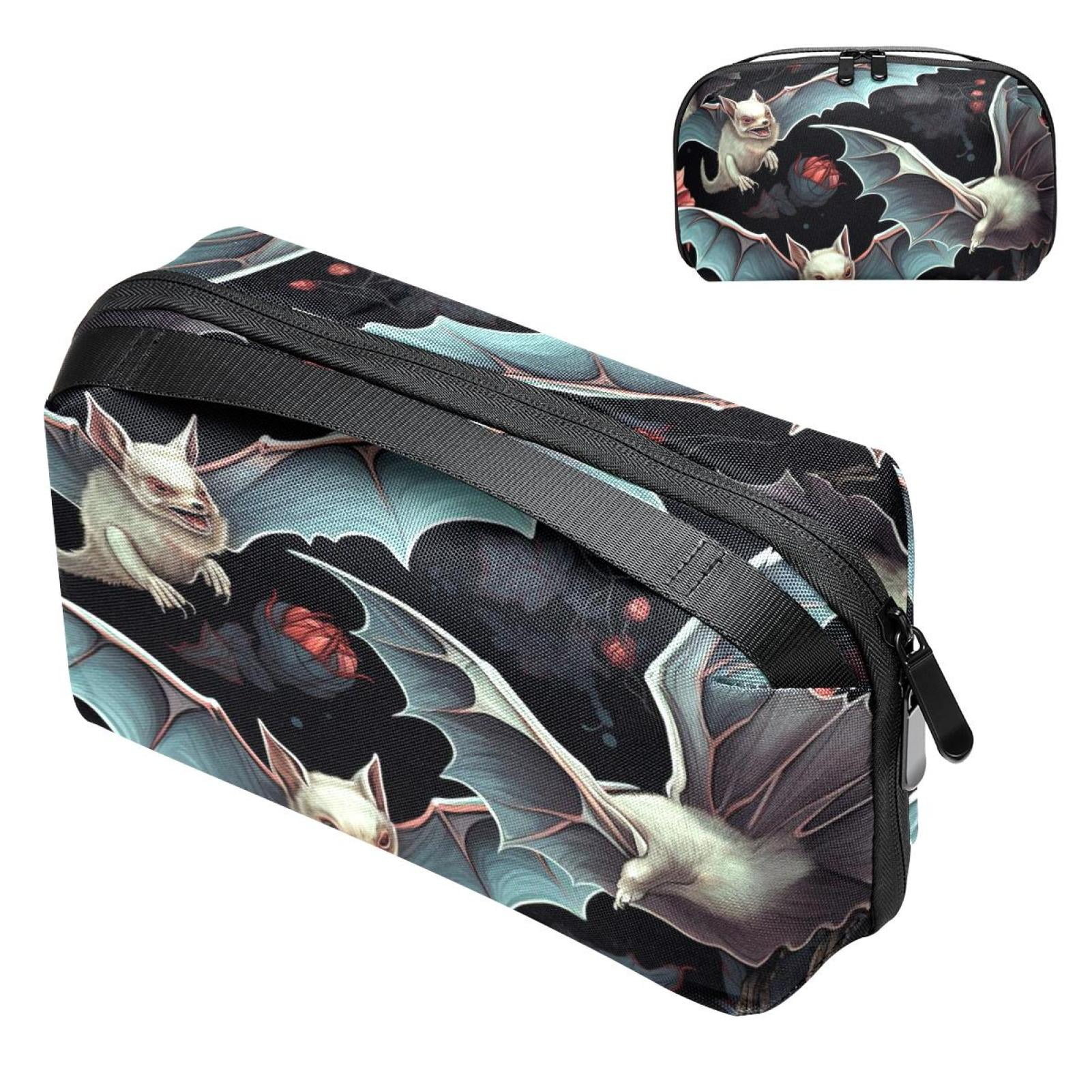 Bats Digital Bag Organizer Travel Case with Oxford Fabric Waterproof ...