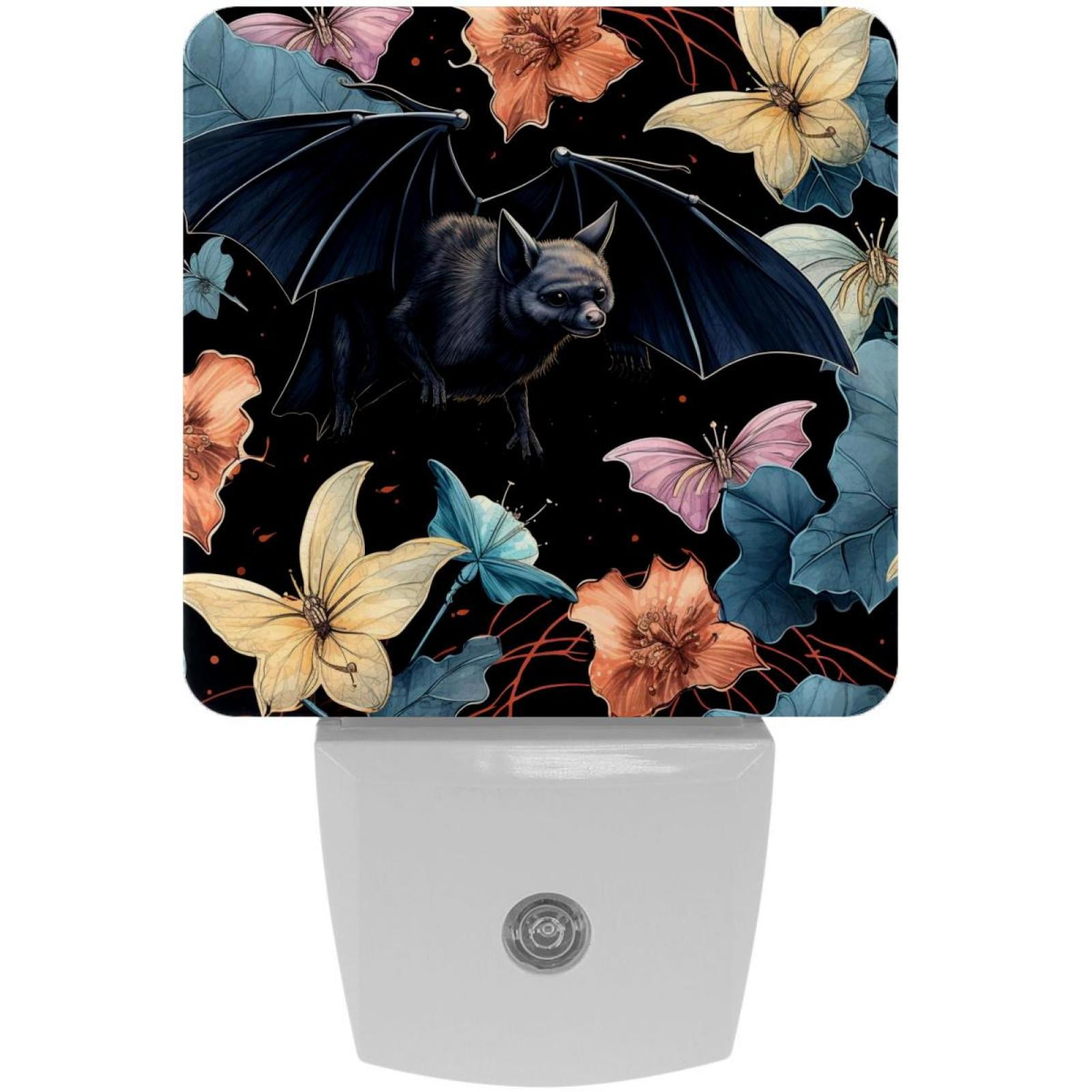 Bats Enhance Your Space with LED Square Night Lights - Versatile ...