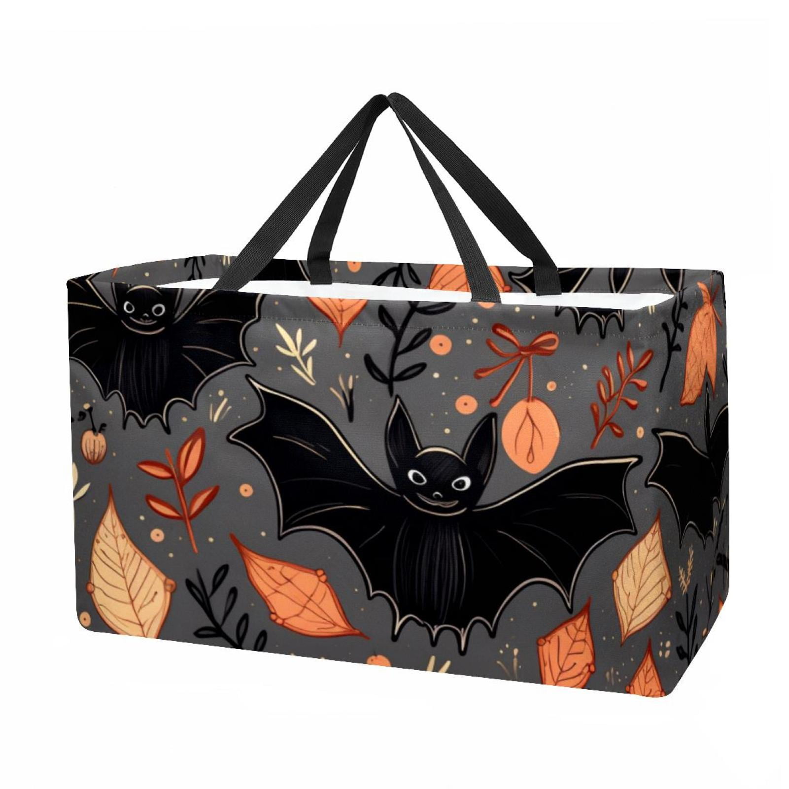 Bats Foldable Reusable Large Capacity Oxford Cloth Storage Bin, Laundry ...