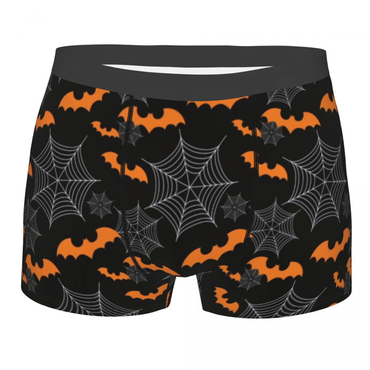 Bats In The Night Boxer Shorts For Homme 3D Printed Male Halloween Goth ...