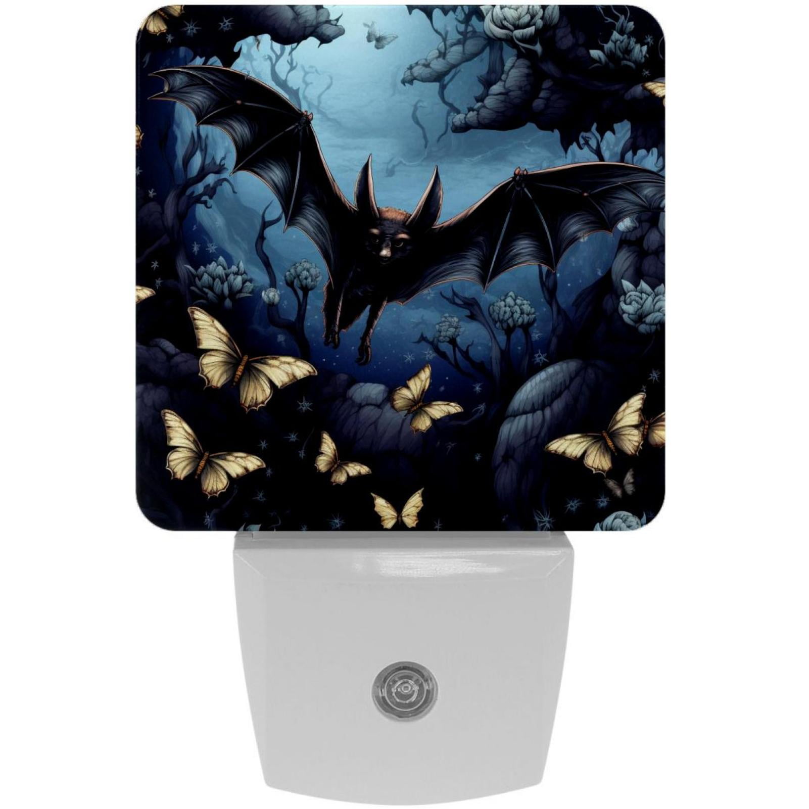 Bats LED Square Night Light - Compact and Energy Efficient Illumination ...