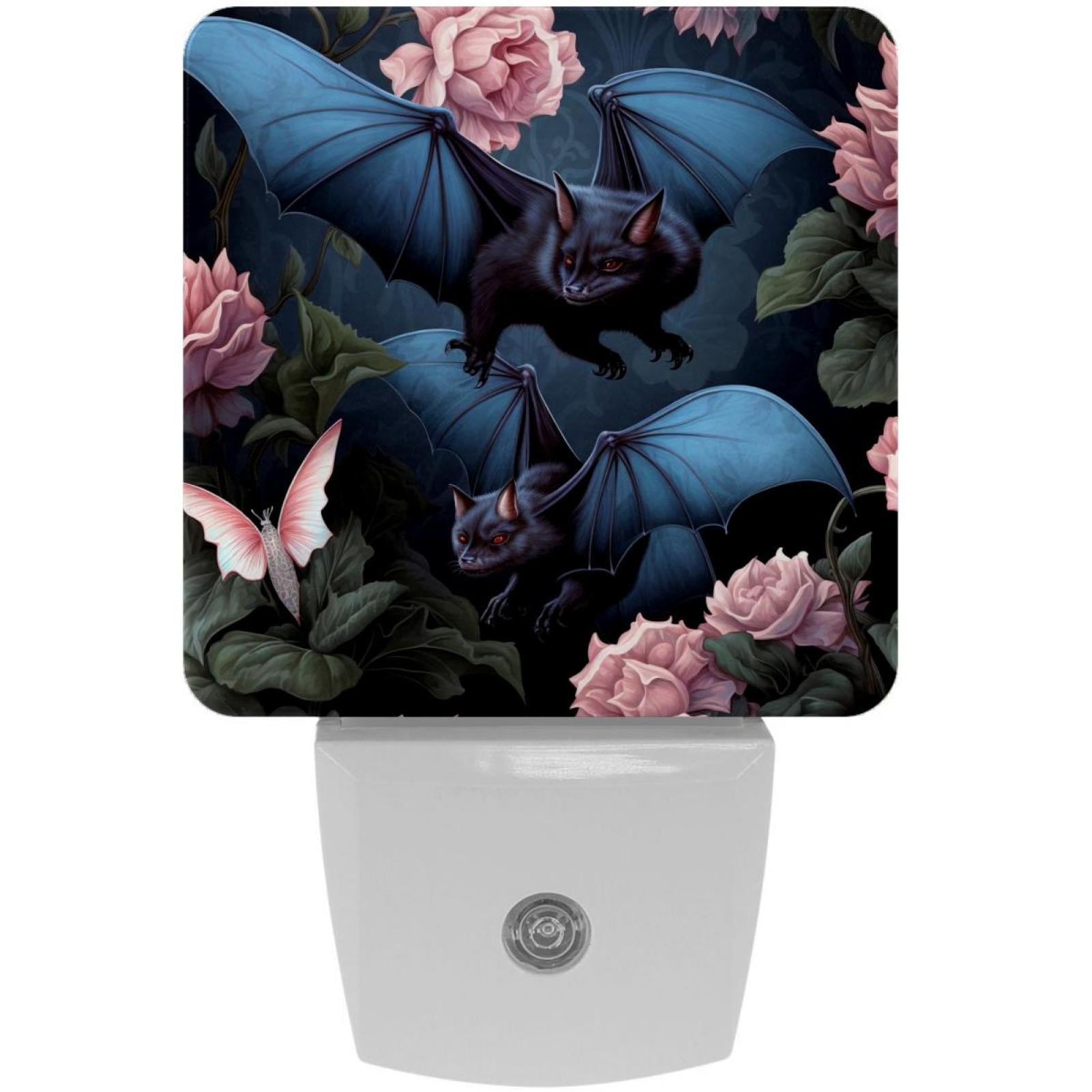 Bats LED Square Night Light - Energy Efficient and Stylish Illumination ...