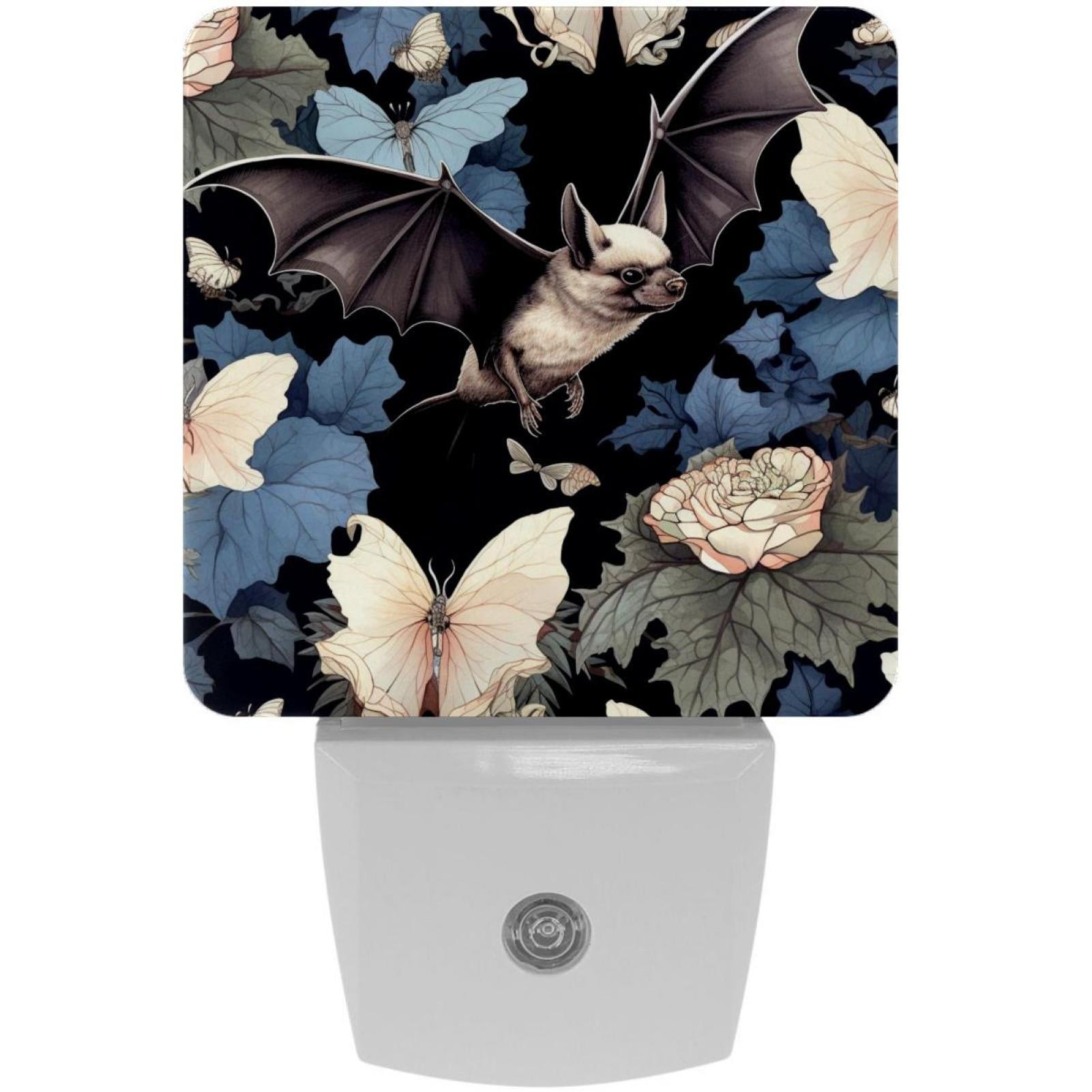 Bats LED Square Night Light - Energy Efficient and Stylish Illumination ...