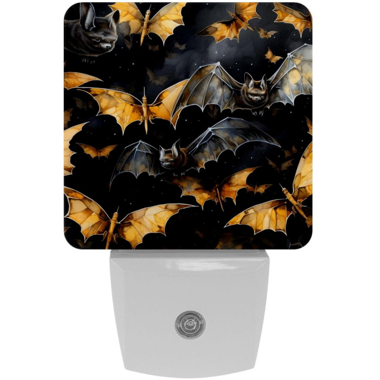 Bats LED Square Night Light - Energy Efficient and Stylish Illumination ...